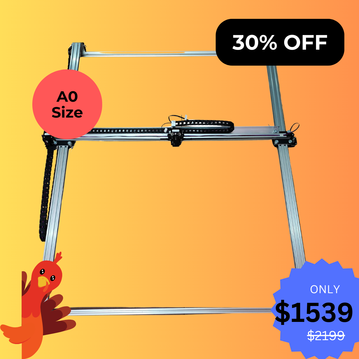 iDraw H A0 Large Format Plotter Drawing Robot | UUNA TEK