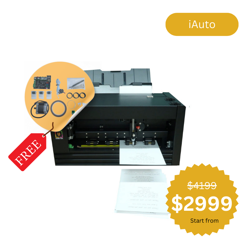 UUNA TEK iAuto - Automatic Writing Machine for Bulk Writing